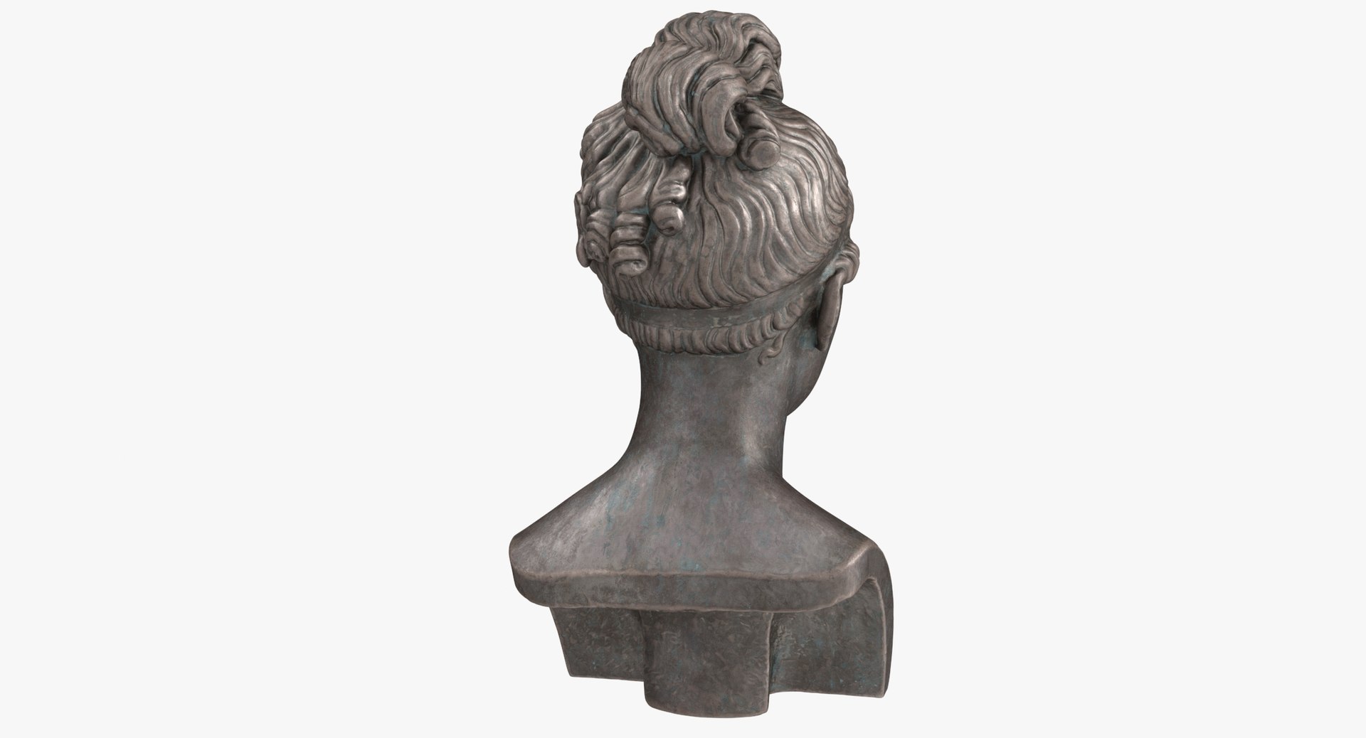 3D Ida Brun Bronze Outdoor Bust - TurboSquid 1865713