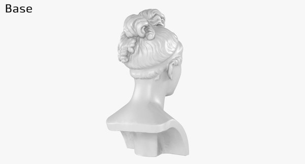 3D Ida Brun Bronze Outdoor Bust - TurboSquid 1865713
