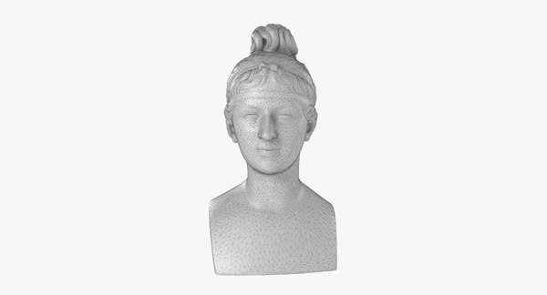 3D Ida Brun Bronze Outdoor Bust - TurboSquid 1865713