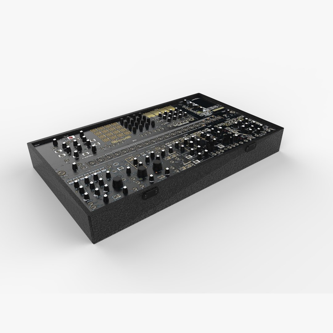Synthesizer Synth 3d Model