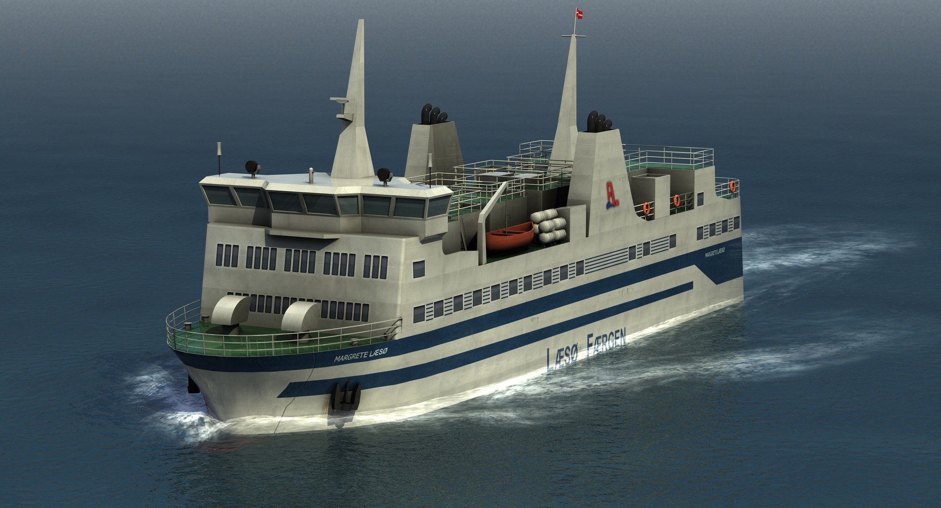 3D north sea ferry - TurboSquid 1309813
