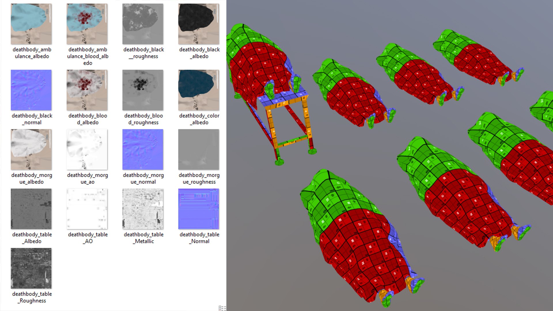 3D Covered Human Death Body Asset - TurboSquid 1905271