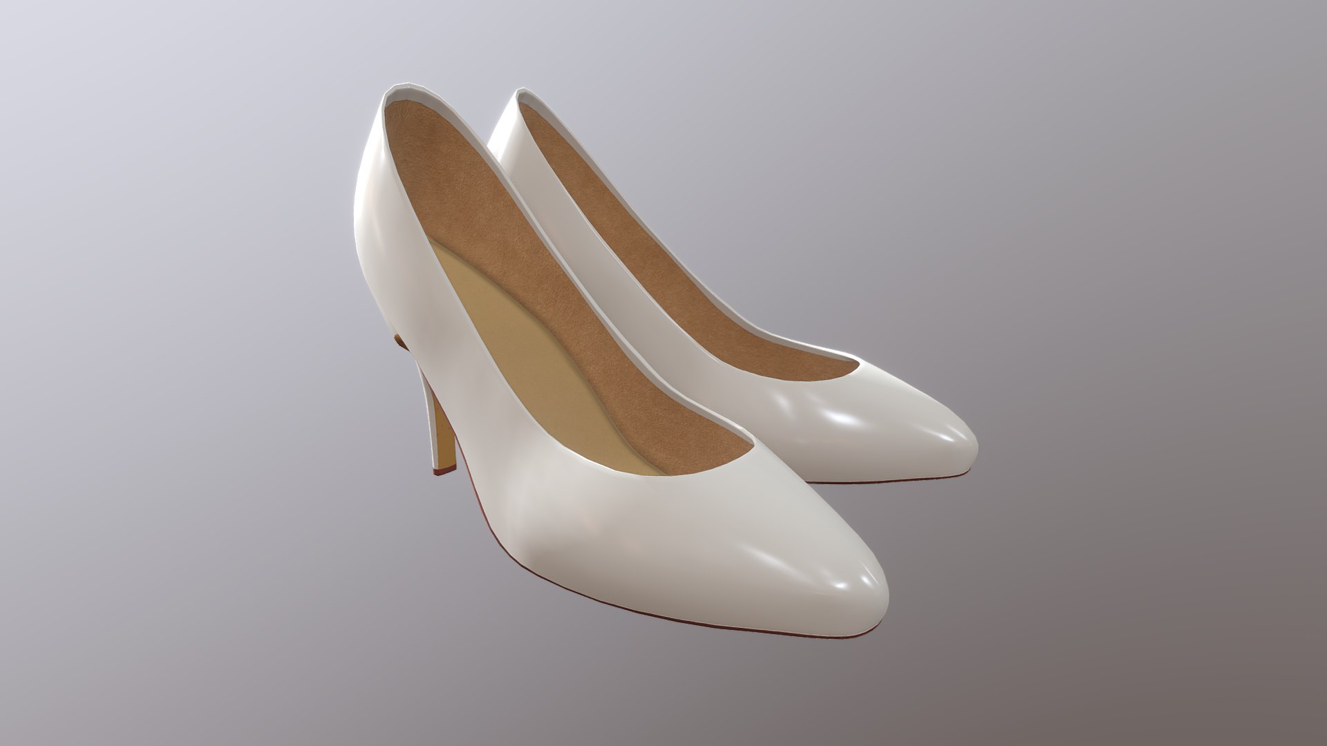 Heel Shoes 3D Model - TurboSquid 1455003