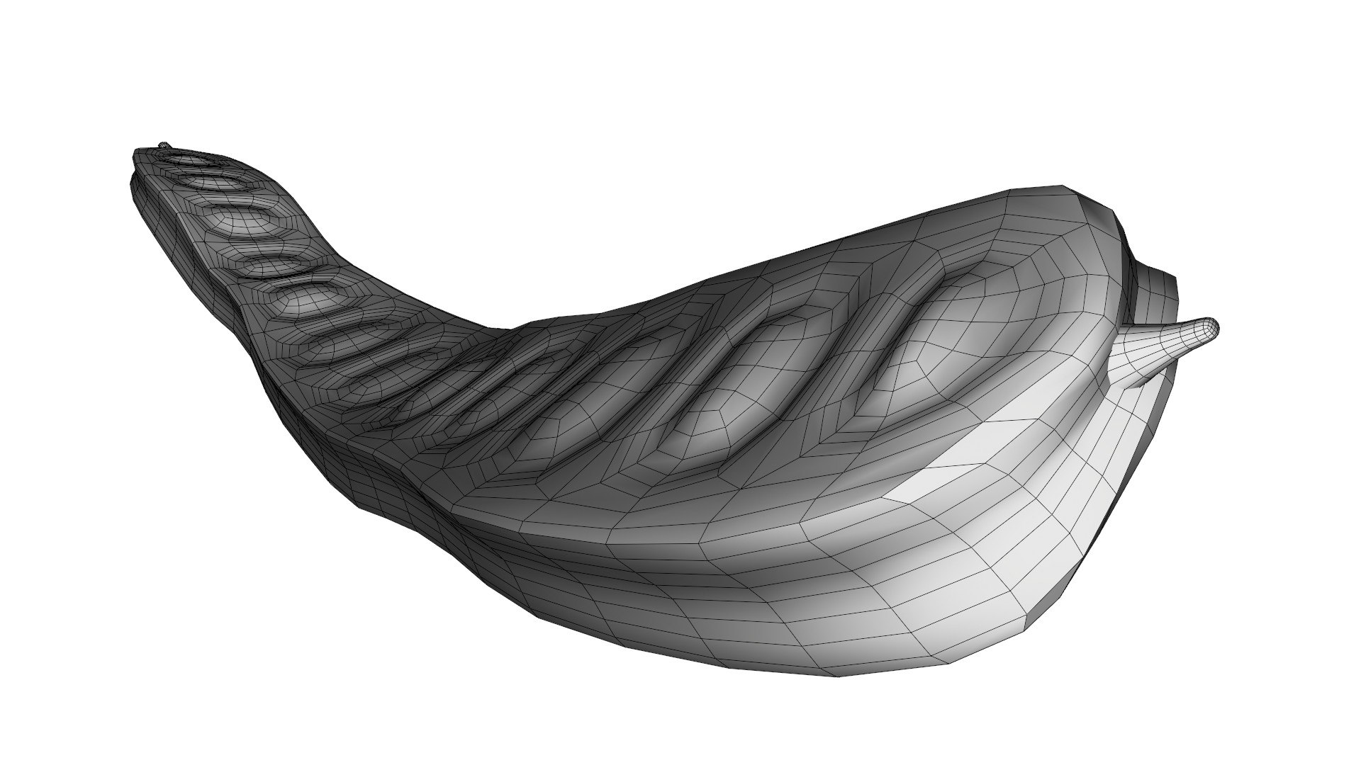 Carob Fruit 3D Model - TurboSquid 1644323