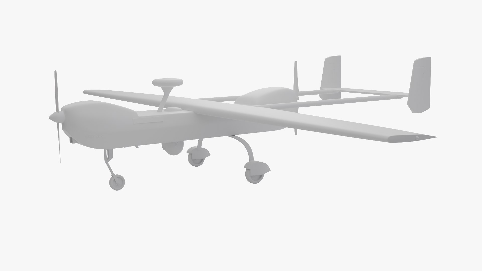 3D Model RQ 5 Hunter - TurboSquid 1896574