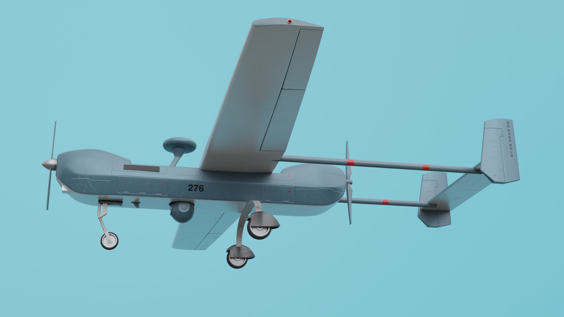 3D Model RQ 5 Hunter - TurboSquid 1896574