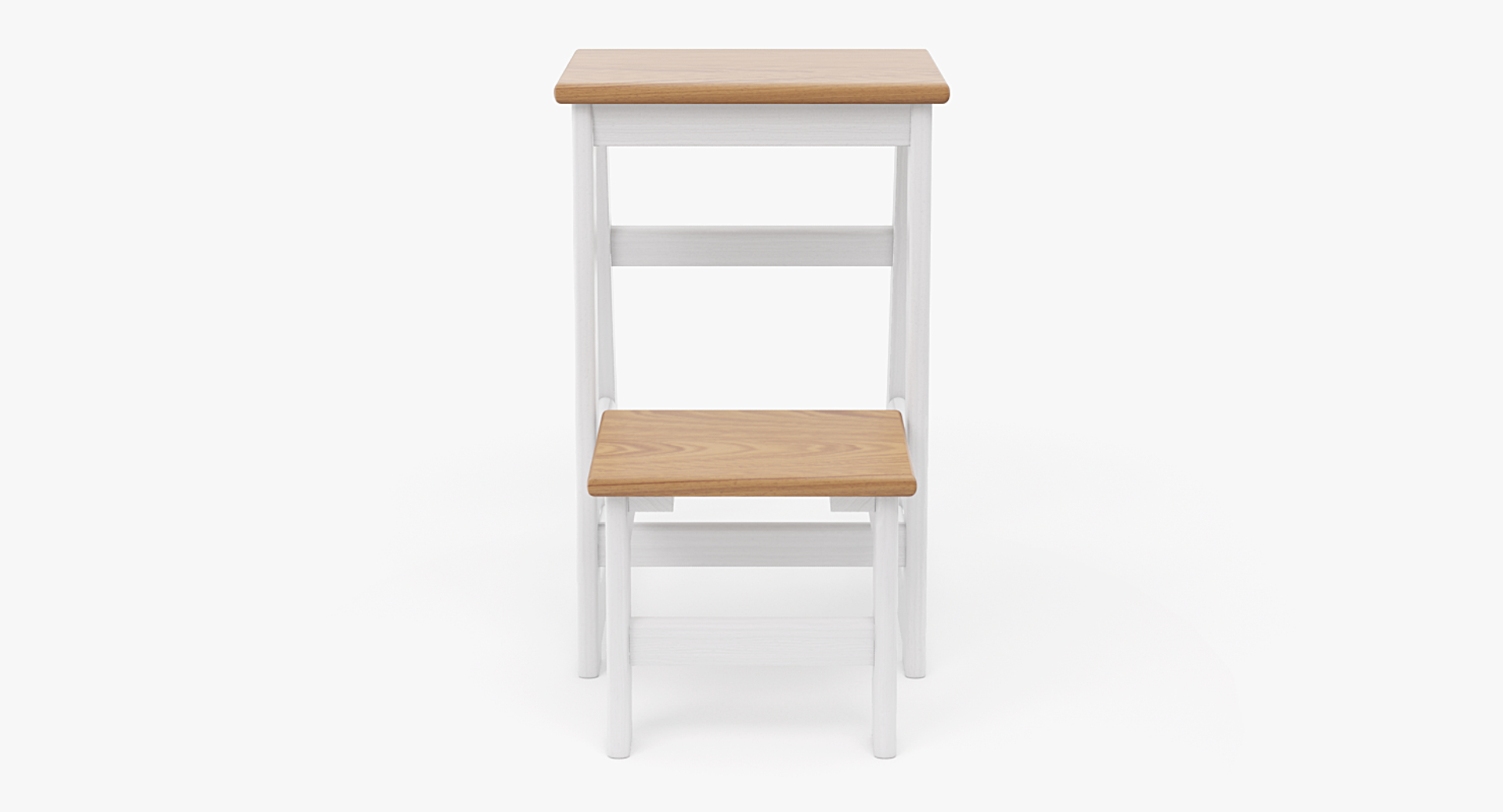 Realistic Step Ladder Stool Obj