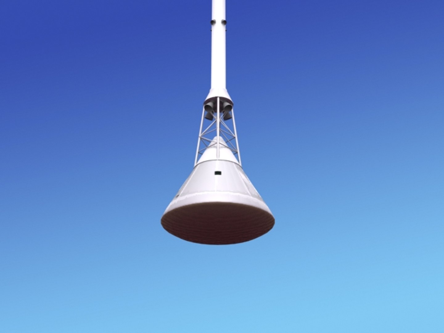 Apollo Command Module 3d 3ds