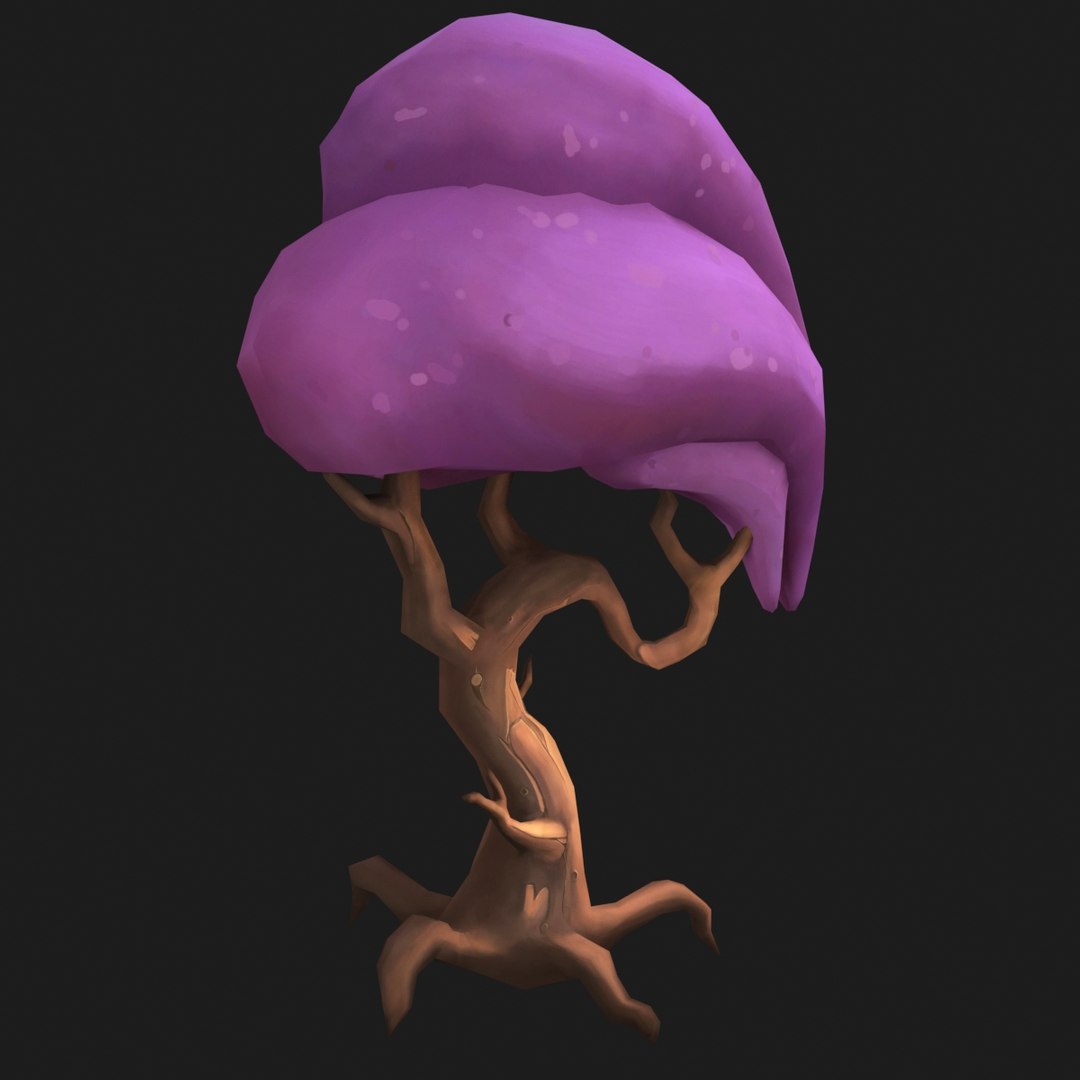 Stylized Tree 3D Model - TurboSquid 1553243