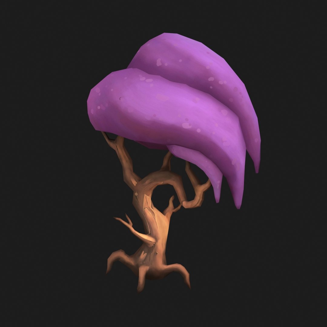 Stylized Tree 3D Model - TurboSquid 1553243