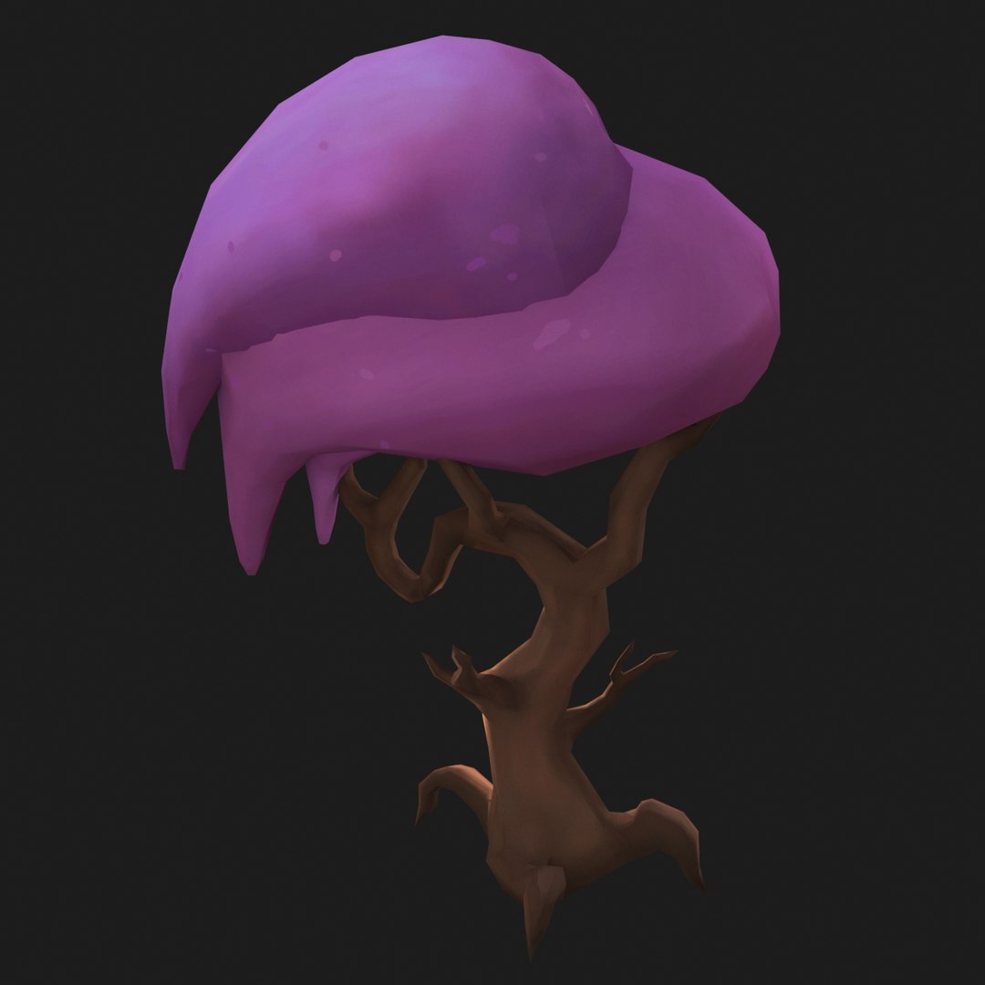 Stylized Tree 3D Model - TurboSquid 1553243