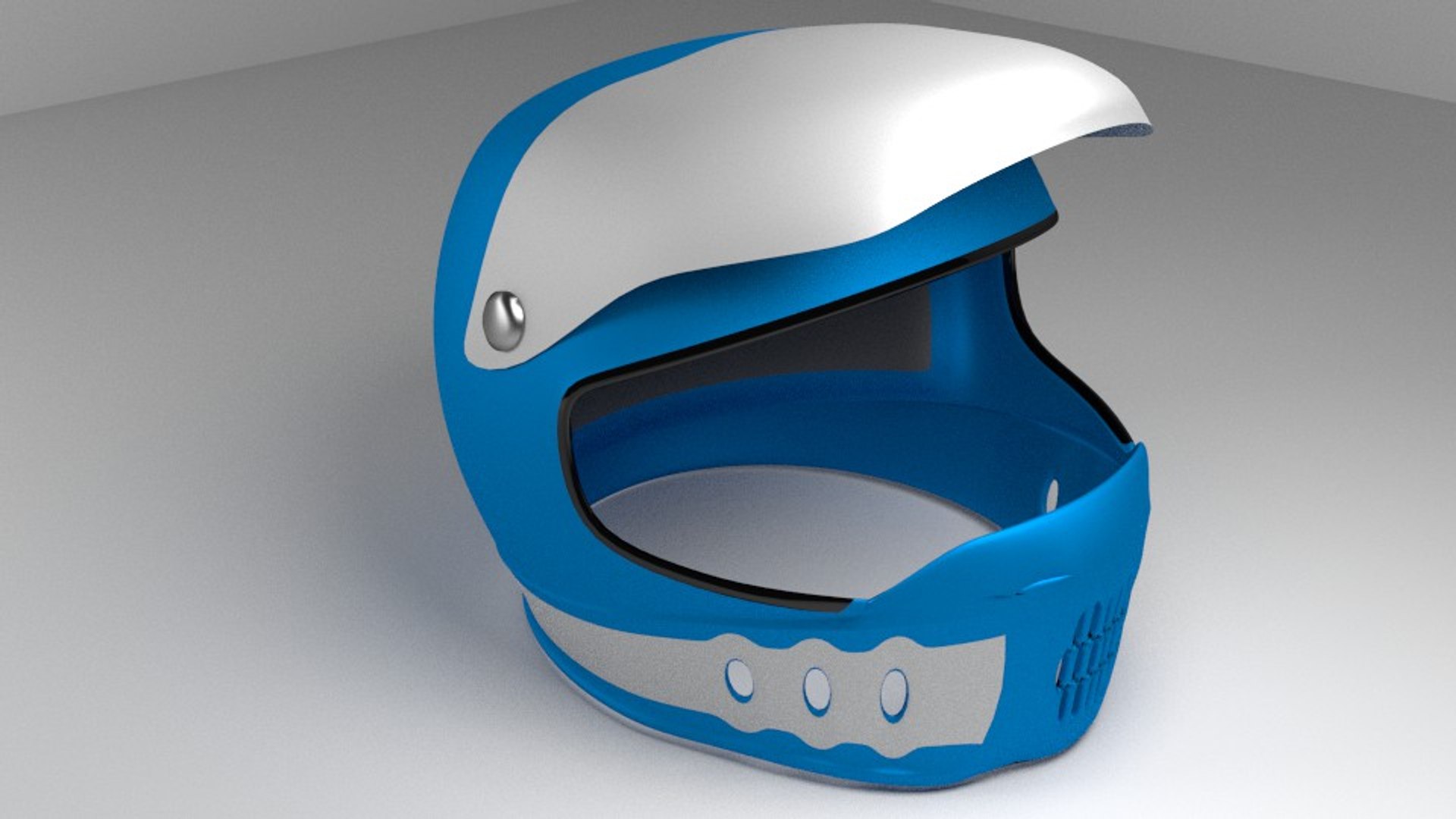 3d Motorcycle Helmet Model