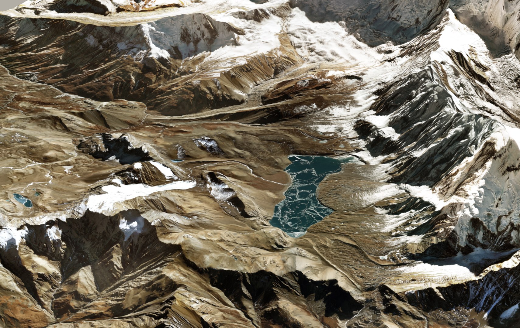 3D Himalaya Mountain Landscape Model - TurboSquid 1645514