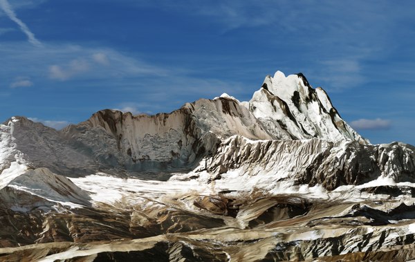 3D himalaya mountain landscape model - TurboSquid 1645514