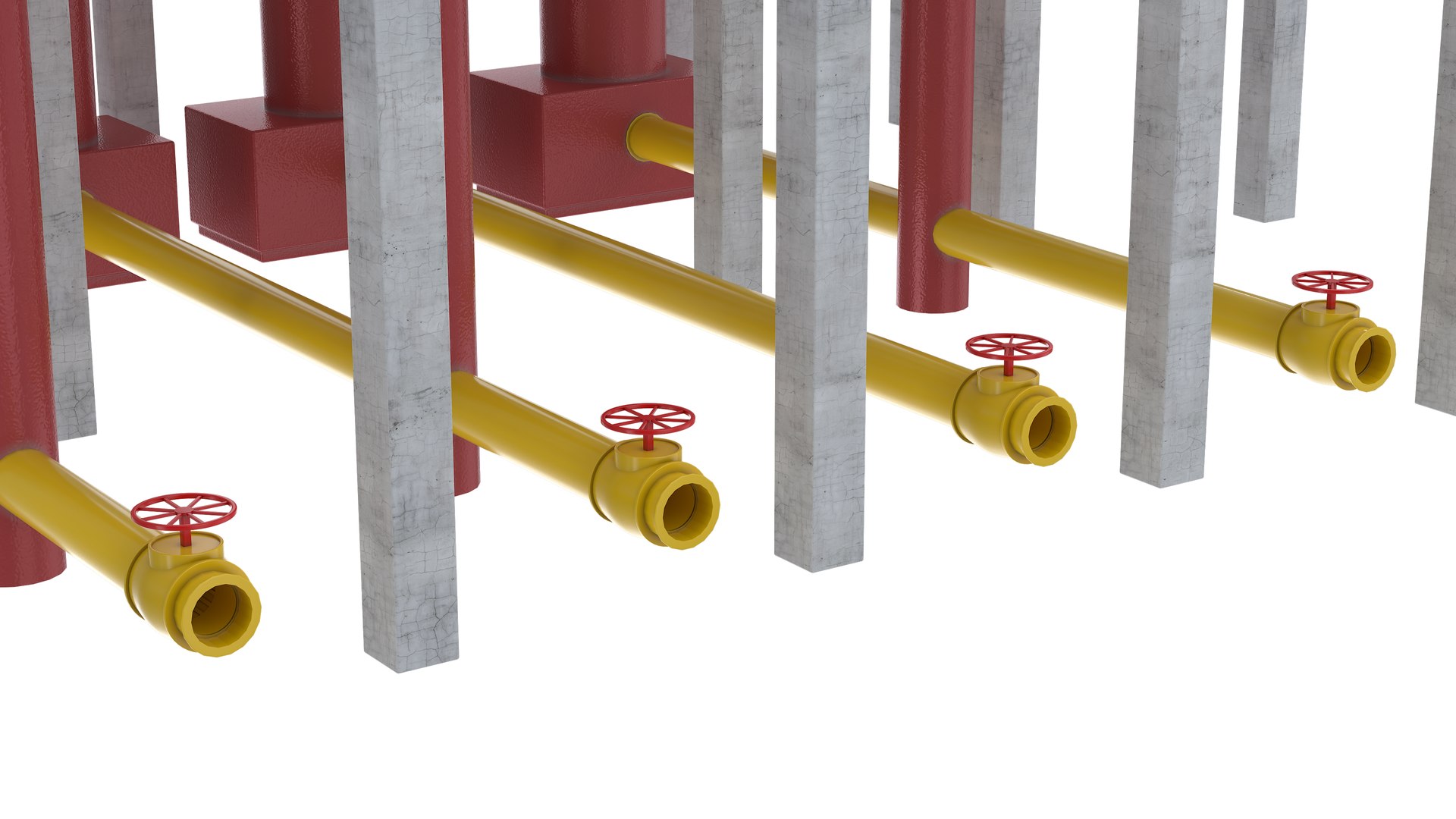 LNG Loading Arm Model - TurboSquid 2329061