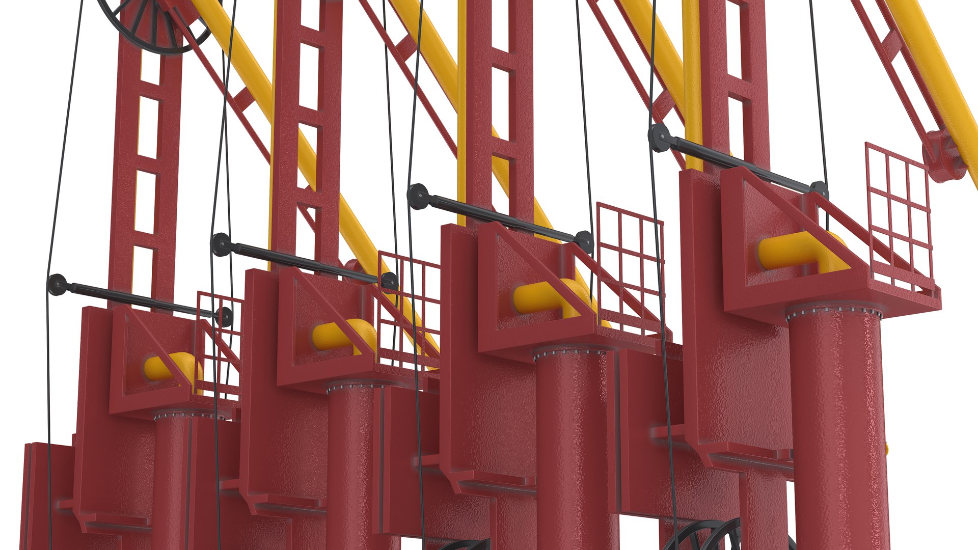 LNG Loading Arm Model - TurboSquid 2329061