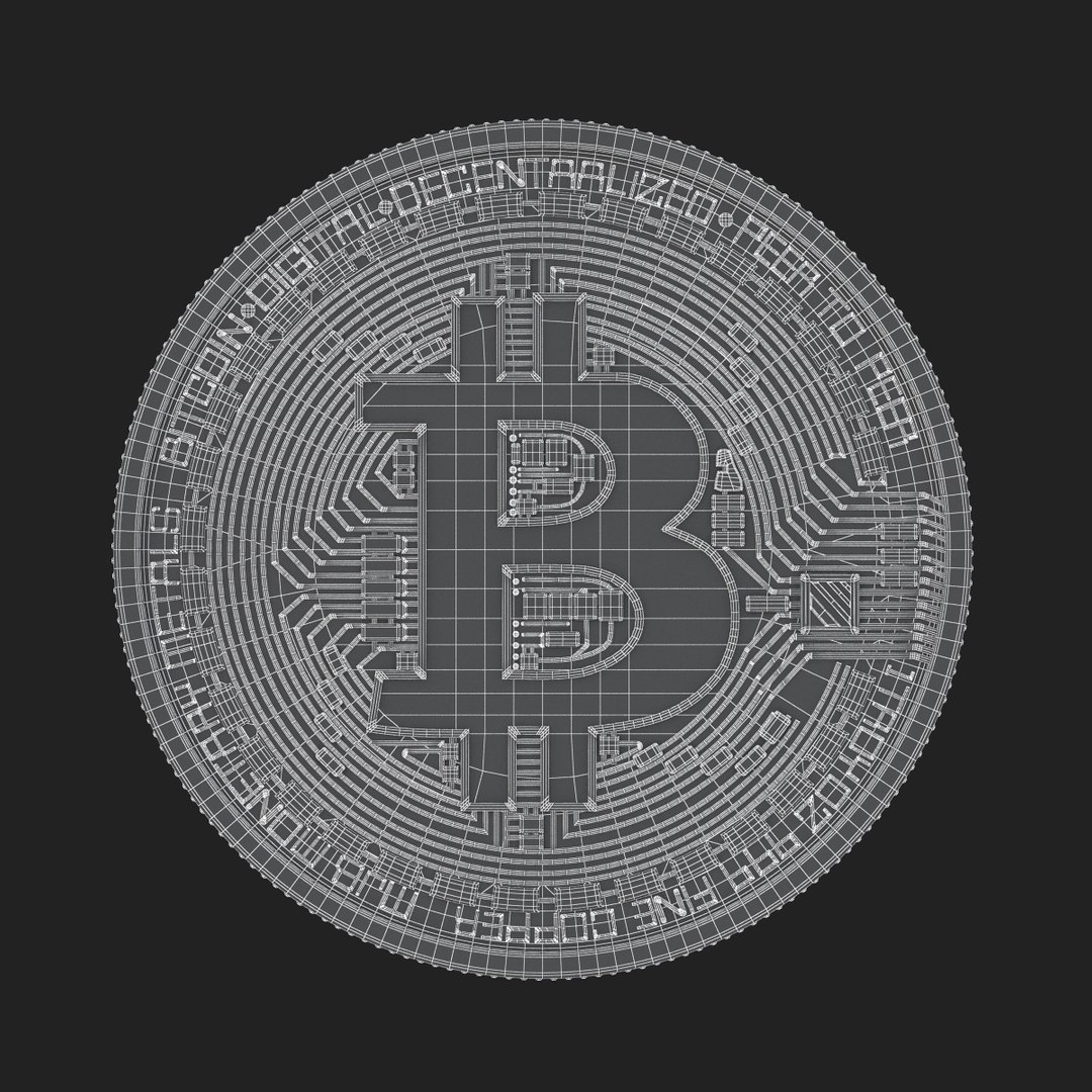 3D Bitcoin Coin Bit Model - TurboSquid 1212266