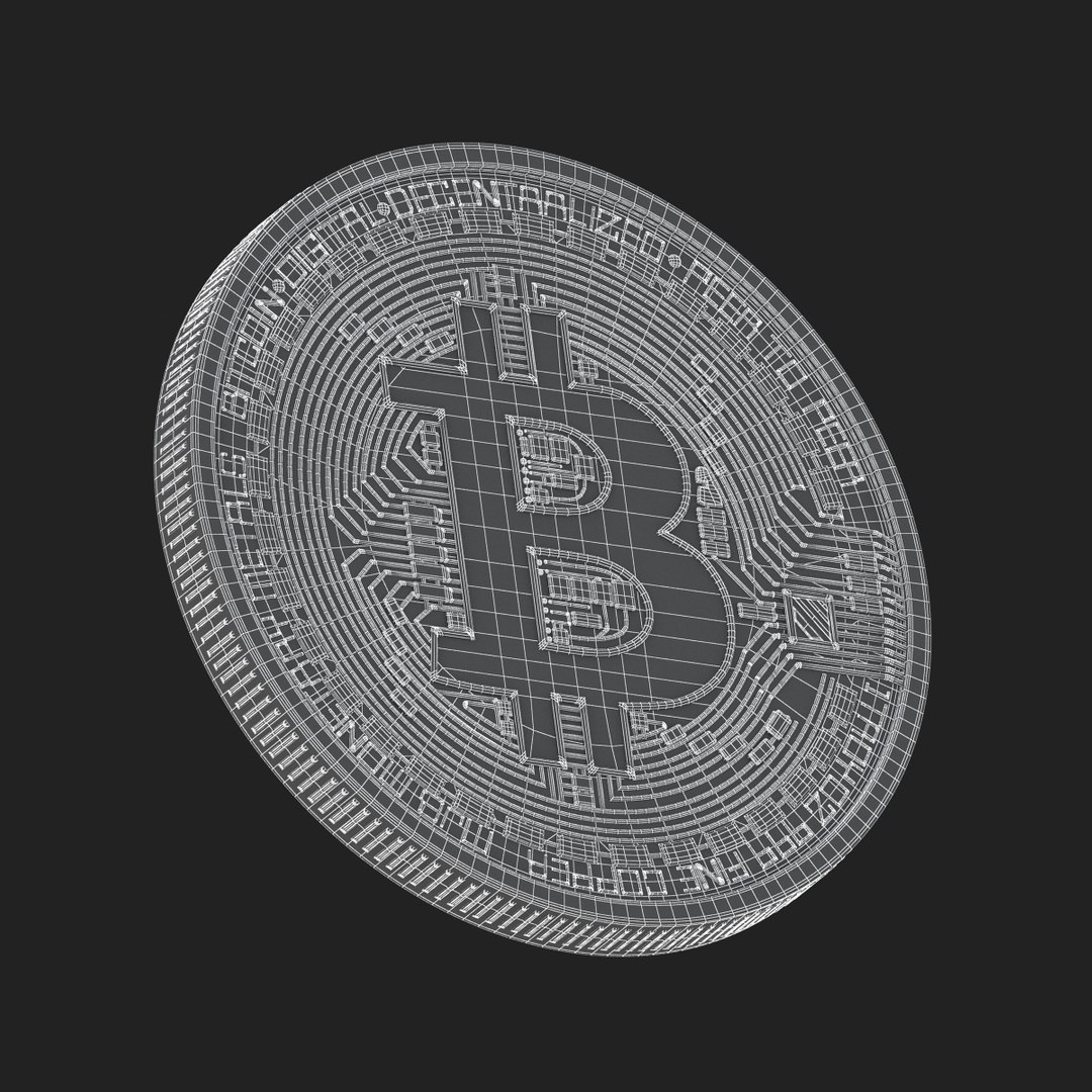3D Bitcoin Coin Bit Model - TurboSquid 1212266