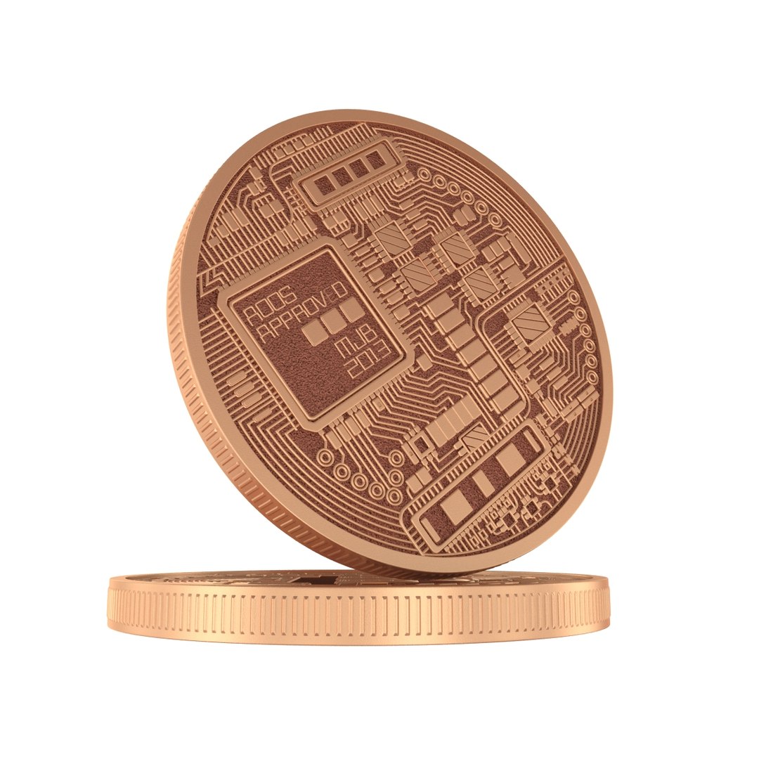 3D Bitcoin Coin Bit Model - TurboSquid 1212266