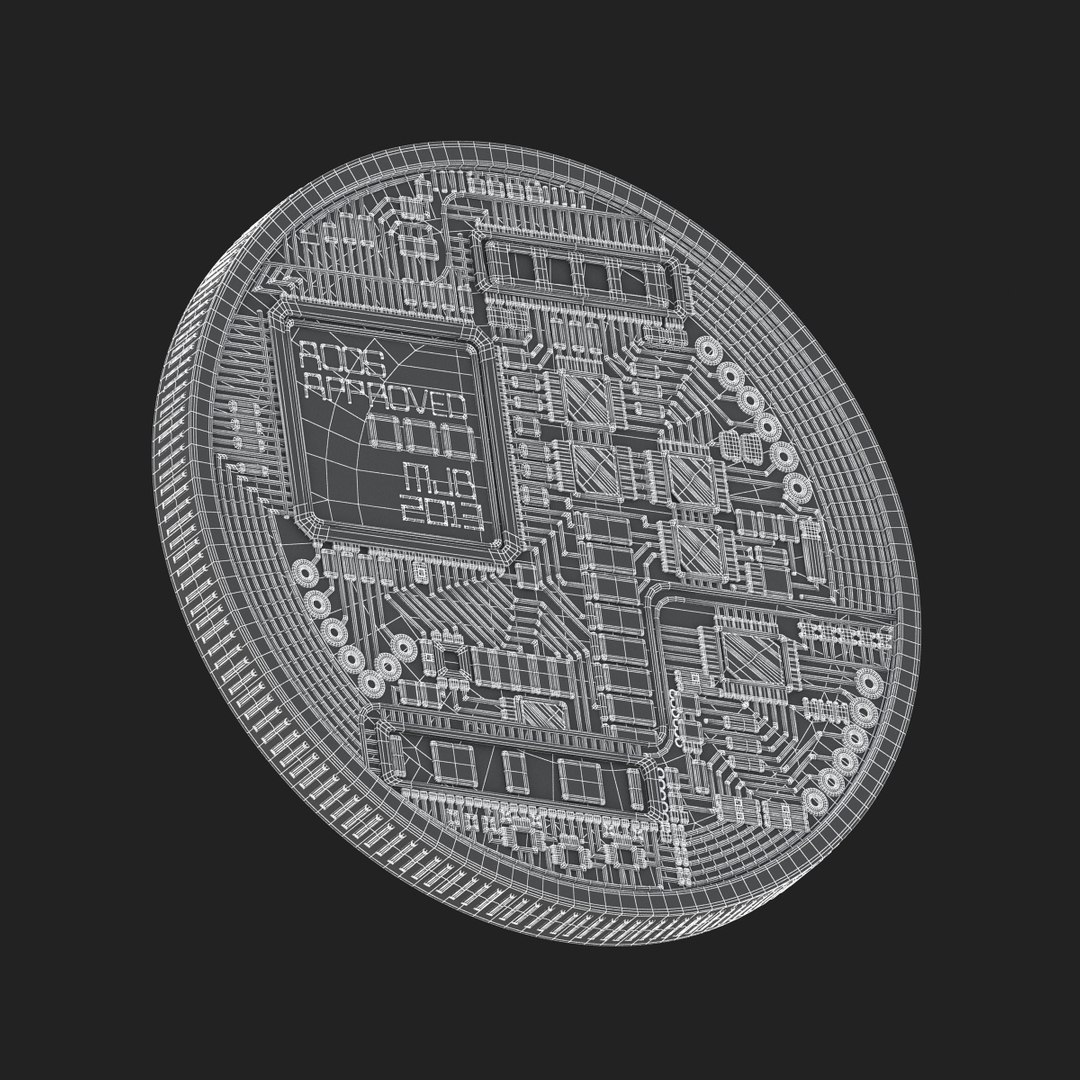 3D Bitcoin Coin Bit Model - TurboSquid 1212266