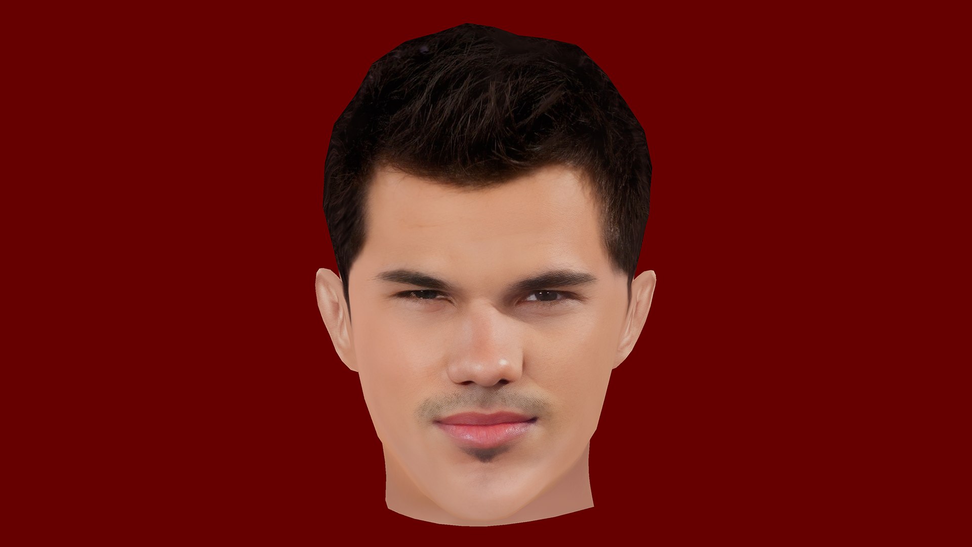 Taylor Lautner Head - Low Poly Head For Game Low-poly 3D - TurboSquid ...