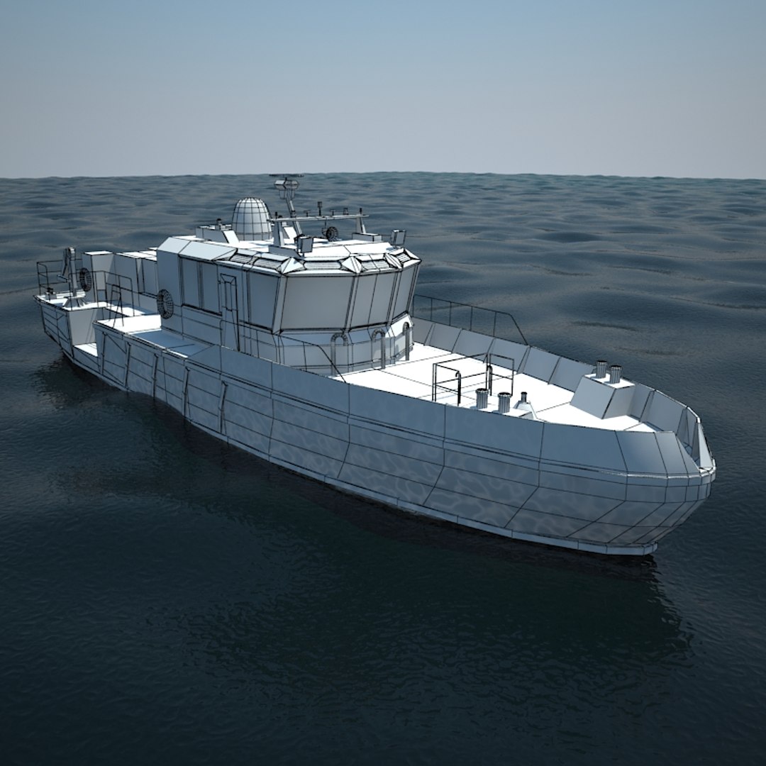 3d Model Port Boat