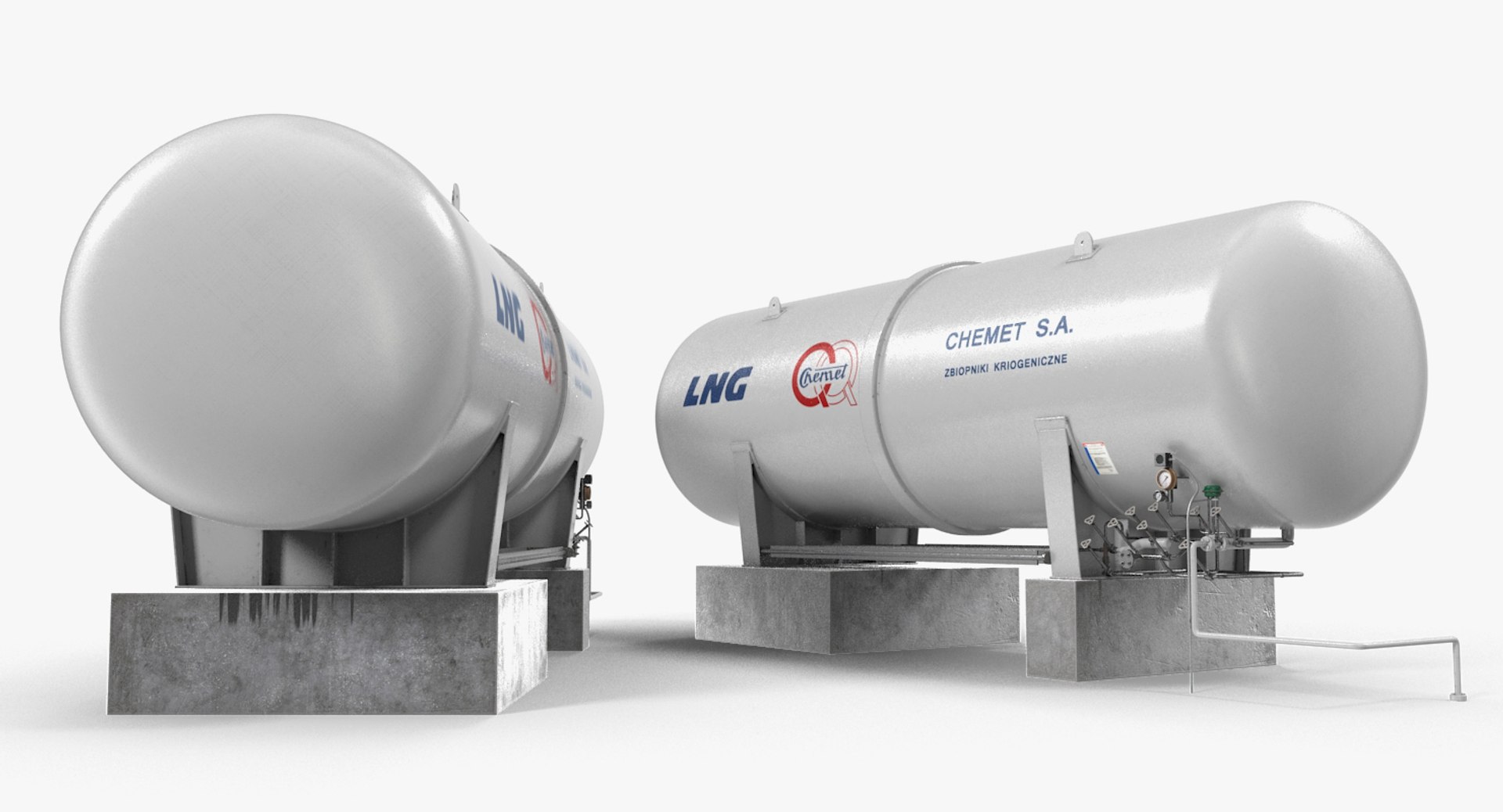 3D Model Lng Cryogenic Storage Tank - TurboSquid 1235551