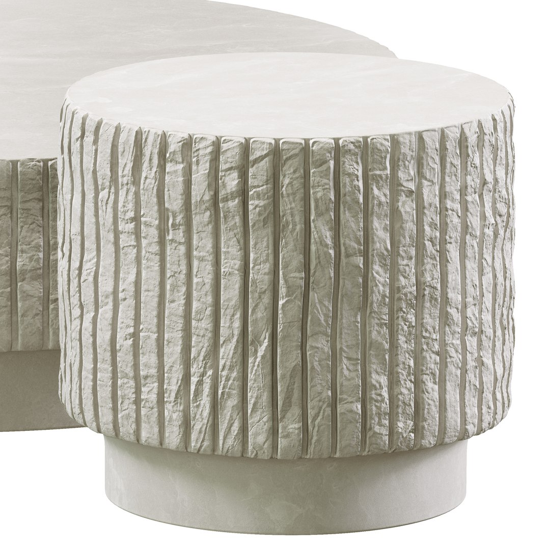 Hume Stone Coffee Table by David Shaw 3D - TurboSquid 2104139