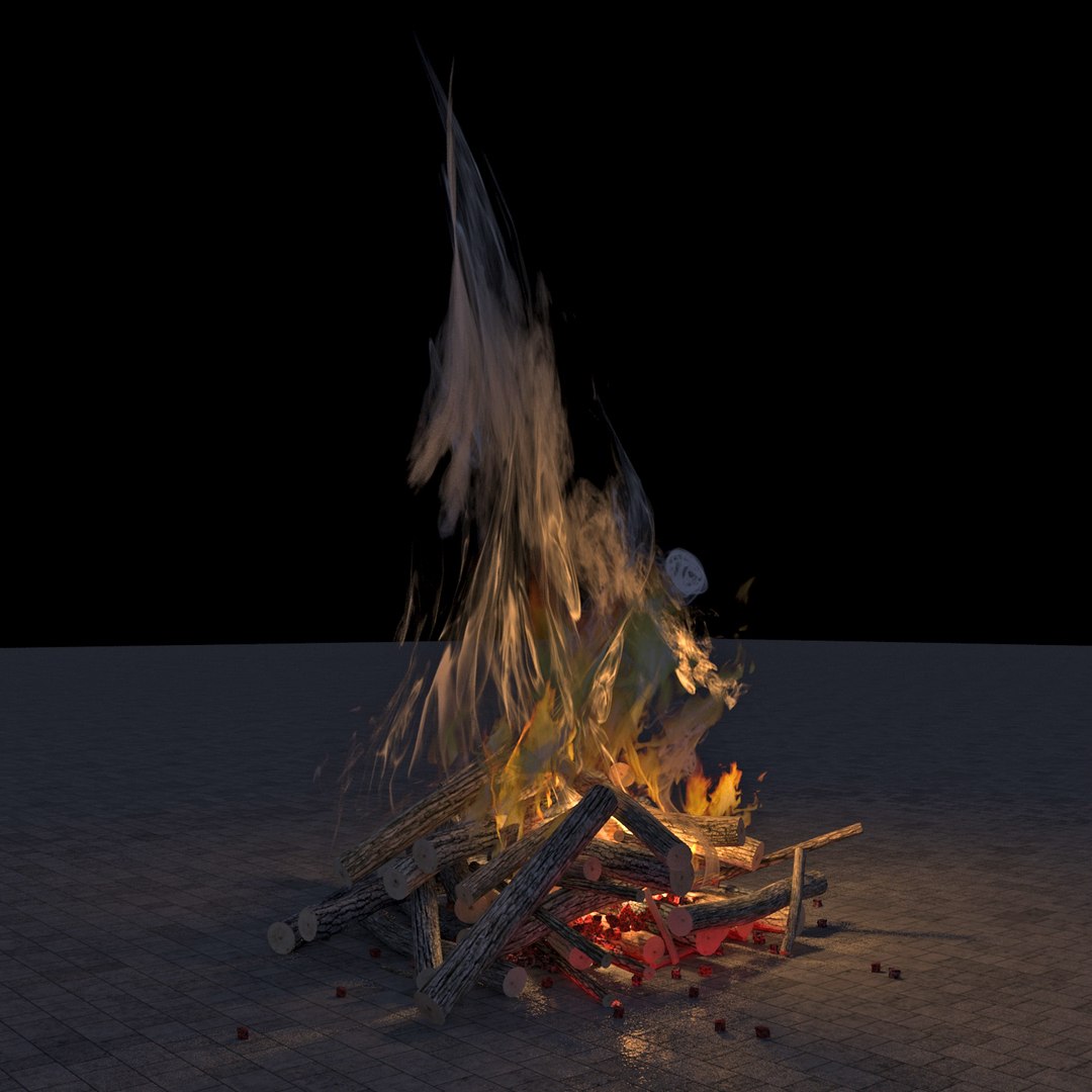 Bonfire 3D - TurboSquid 1675303