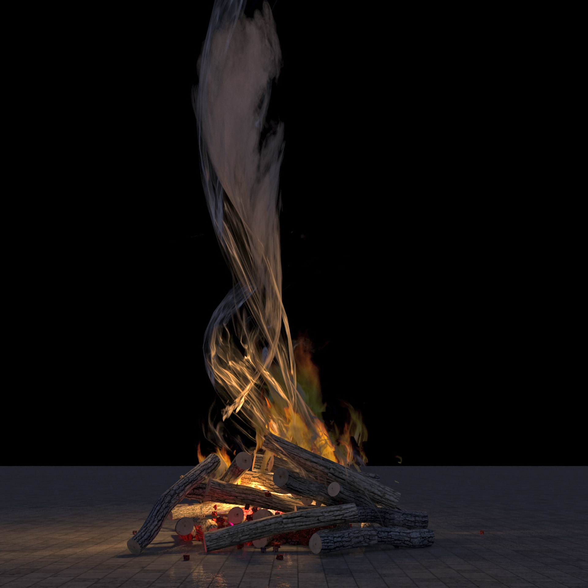Bonfire 3D - TurboSquid 1675303