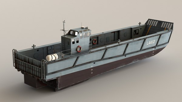 3D LCM-1e Landing Craft - TurboSquid 1749970