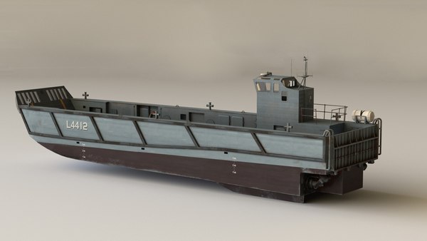 LCM-1e登陆艇3D模型 - TurboSquid 1749970