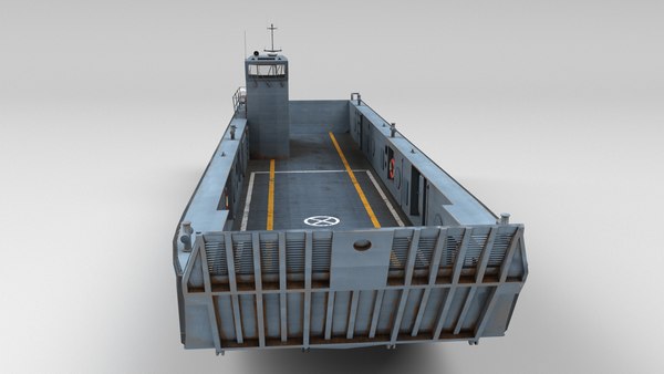 3D LCM-1e Landing Craft - TurboSquid 1749970