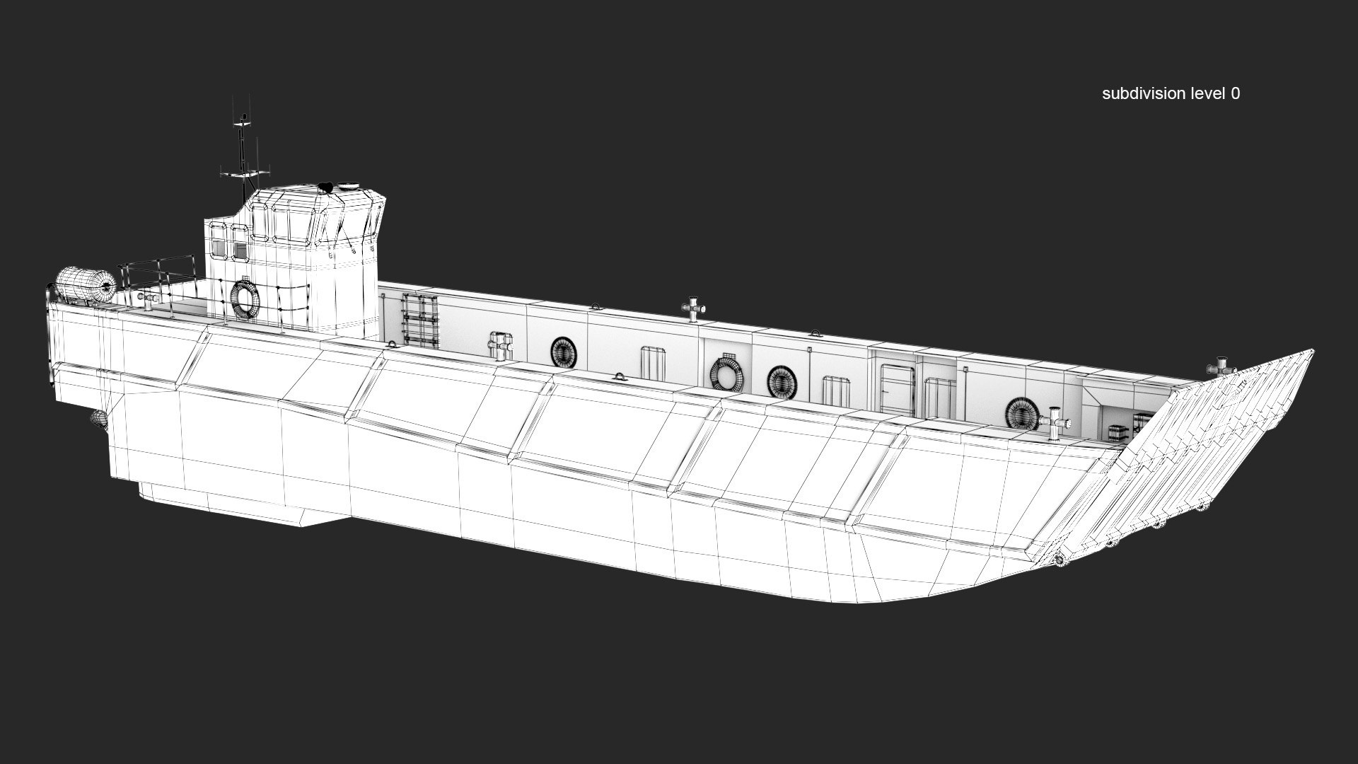 3D LCM-1e Landing Craft - TurboSquid 1749970
