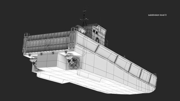 3D LCM-1e Landing Craft - TurboSquid 1749970