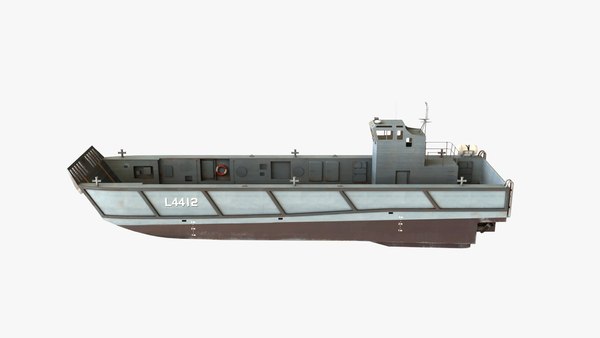 3D LCM-1e Landing Craft - TurboSquid 1749970