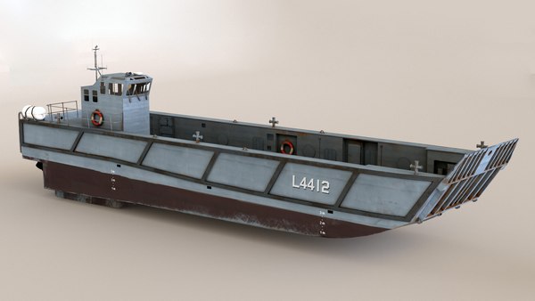 3D LCM-1e Landing Craft - TurboSquid 1749970