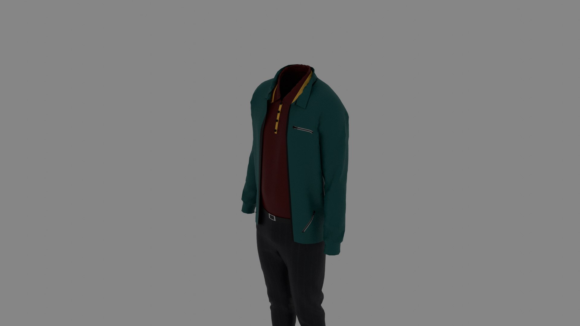 Man Clothes Model - TurboSquid 2004158