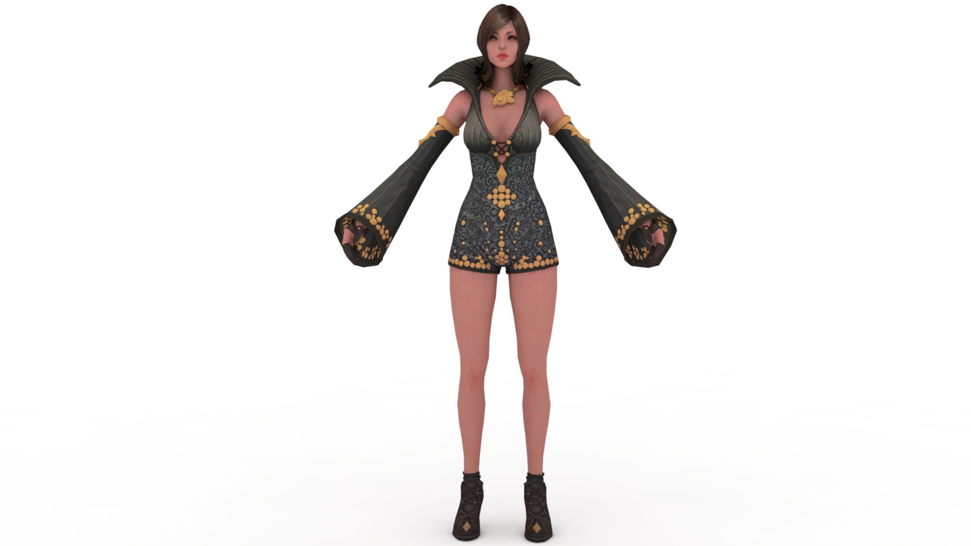 Queen Girl 3D Model - TurboSquid 1841452
