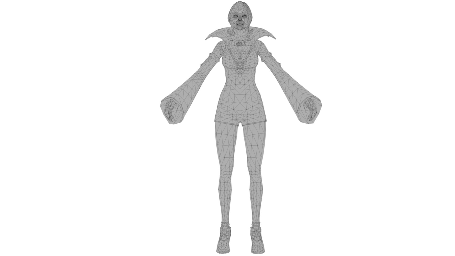 Queen Girl 3D Model - TurboSquid 1841452