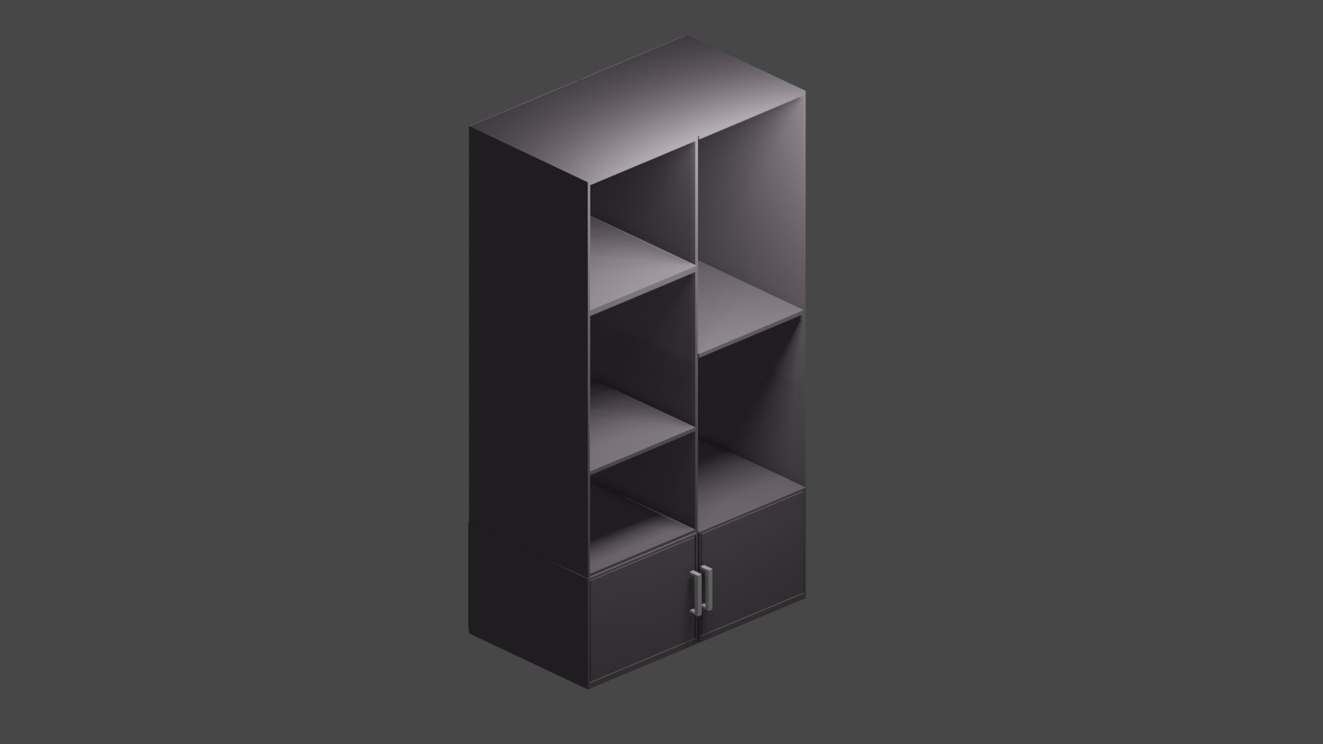 Free Bookcase 3D Model - TurboSquid 2106875