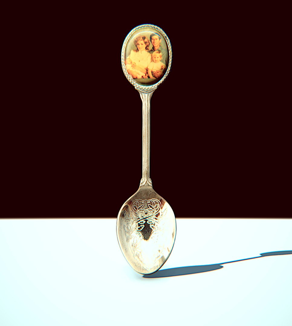 Free Scanned Collectible Spoon 3d Model
