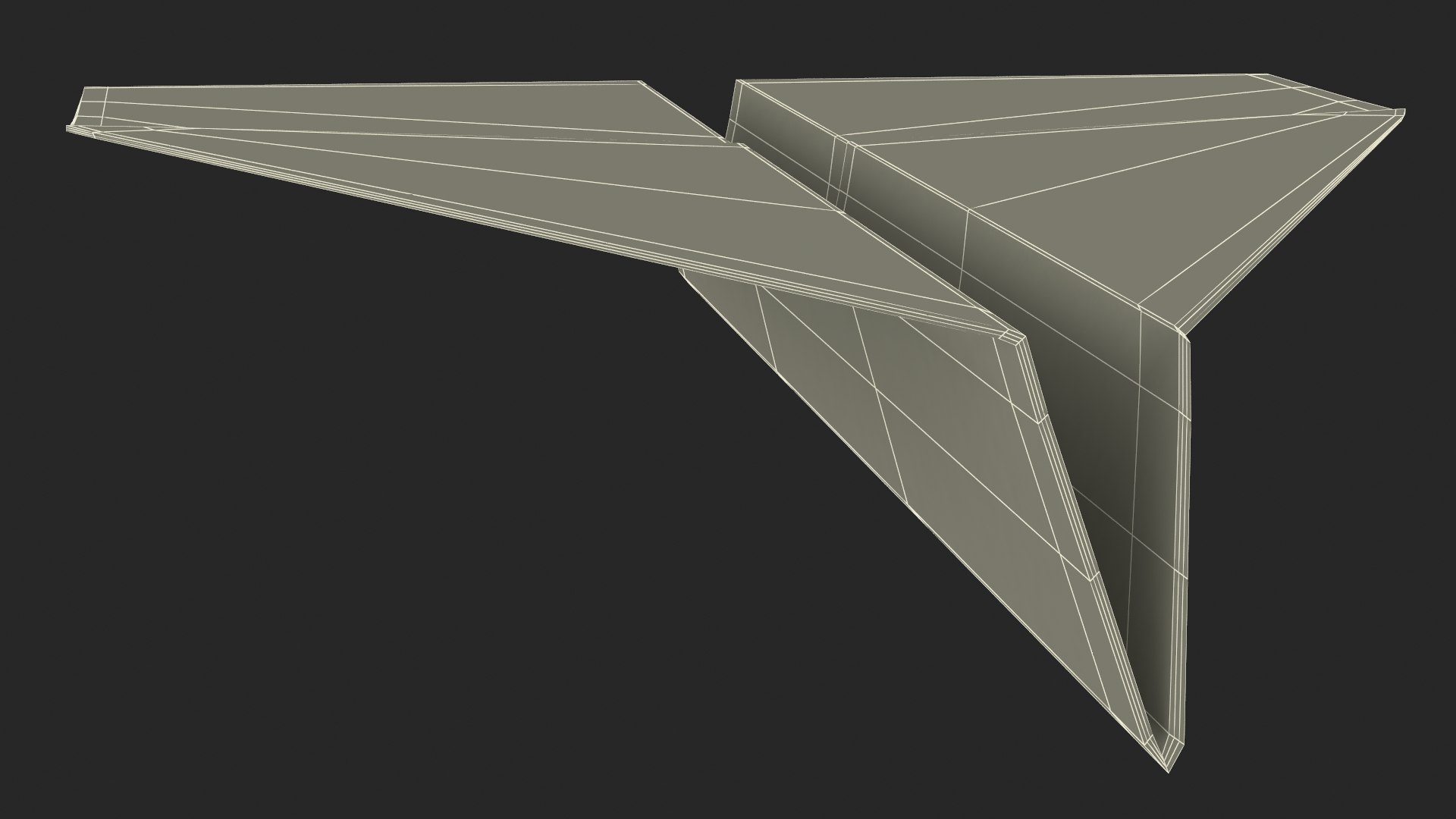 3D Paper Airplane Model - TurboSquid 2279761