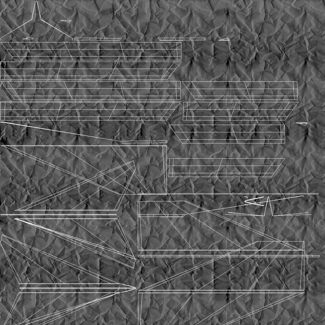 3D Paper Airplane Model - TurboSquid 2279761