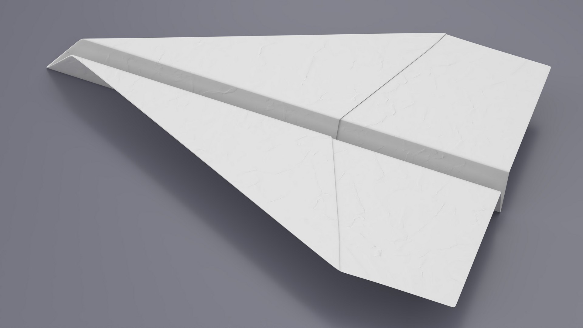 3D Paper Airplane Model - TurboSquid 2279761