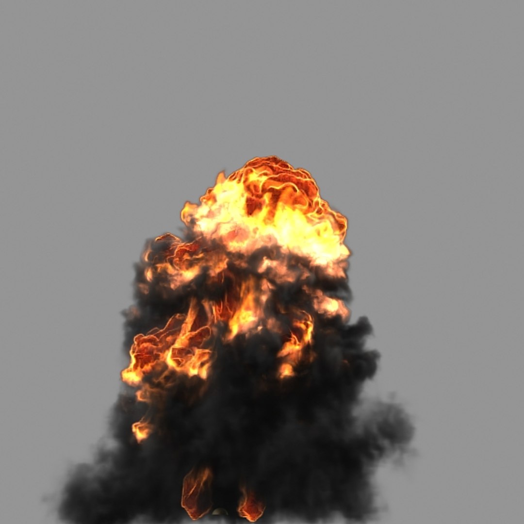 3d heavy plume fumefx