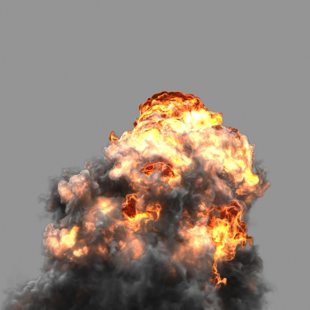 3d heavy plume fumefx