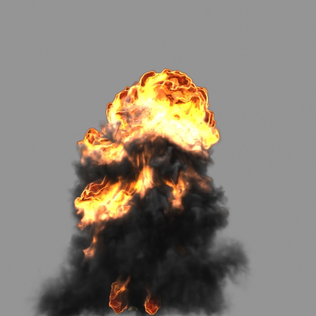 3d heavy plume fumefx