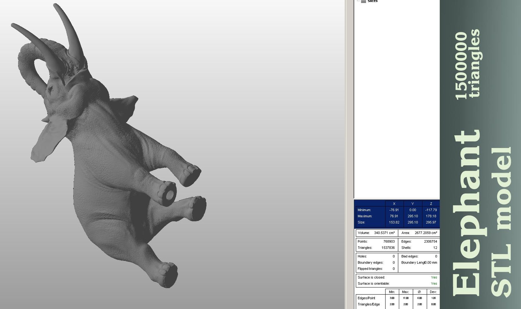 Stl Elephant 3d Model
