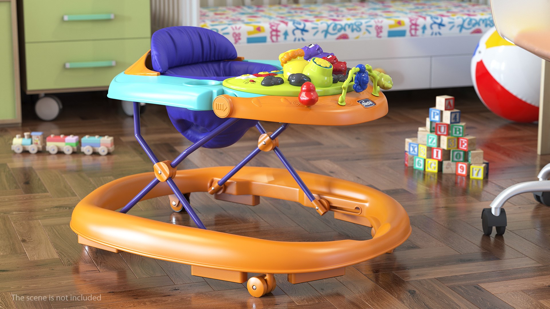 Chicco Walky Talky Baby 3D Model - TurboSquid 1451511